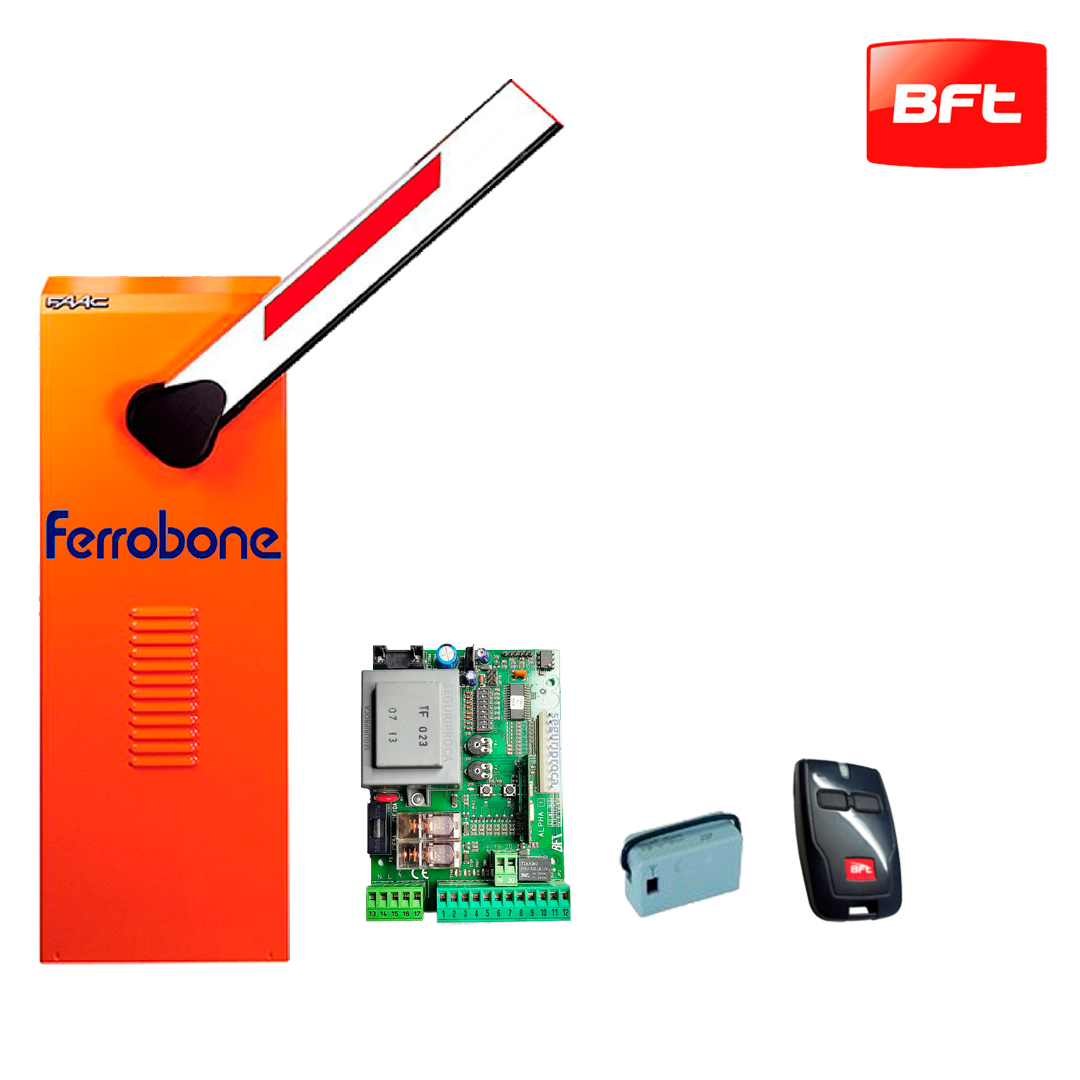 Barrera Automática FAAC615 para 5mt. – Ferrobone